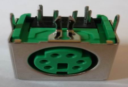 PS/2 PS2 Buchse DIN Einbaubuchse Steckverbinder Einbaukupplung ...